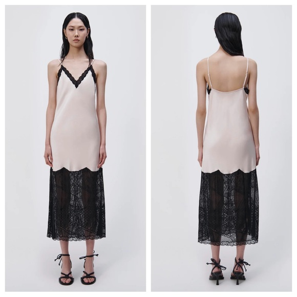 Jonathan Simkhai | Dresses | Nwt Jonathan Simkhai Trish Patchwork Lace ...